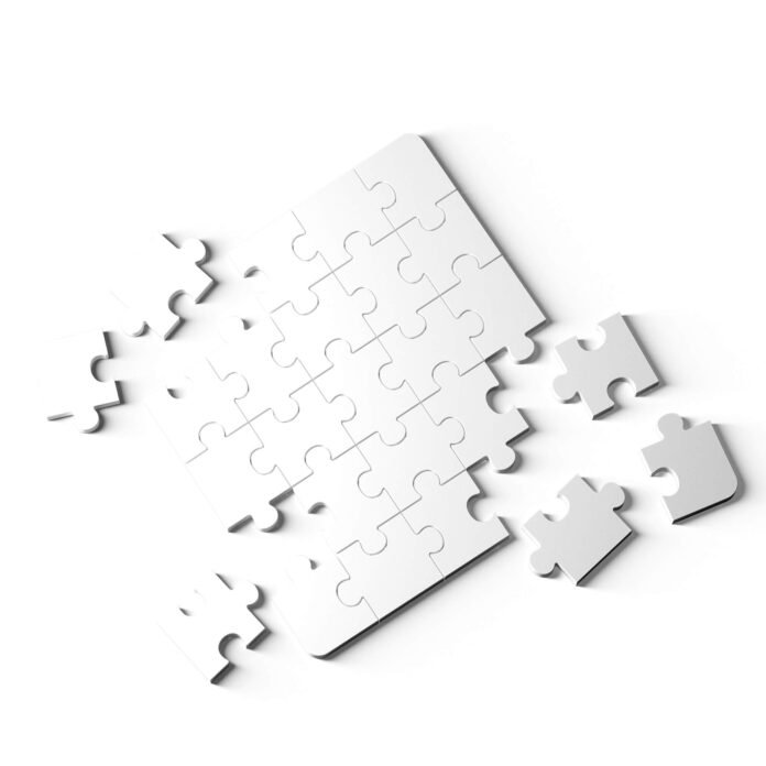 Free Puzzle Mockup PSD Template - Mockup Den