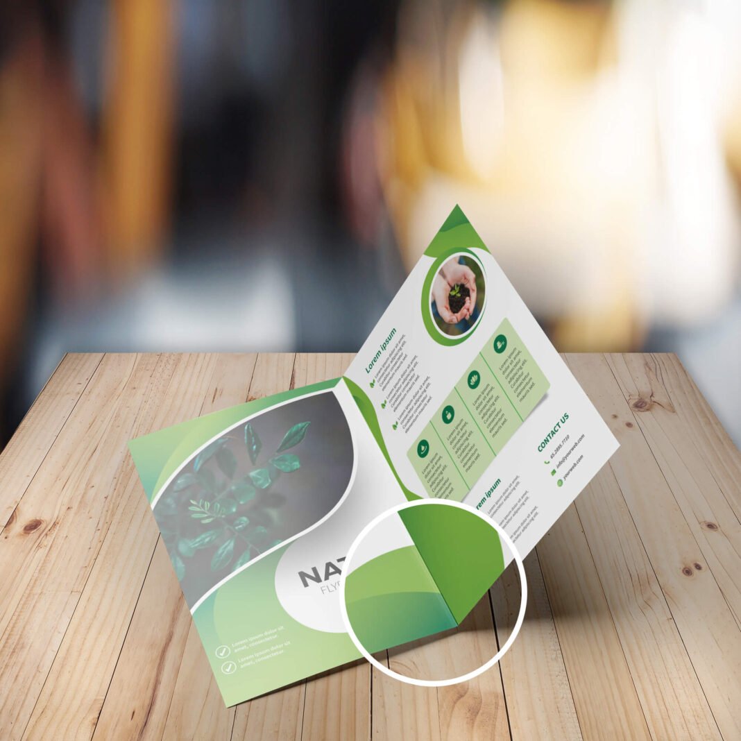 Free Matte Brochure Mockup PSD Template - Mockup Den