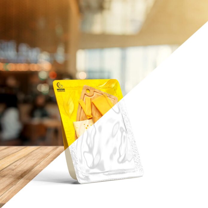 Free Cheese Packaging Mockup PSD