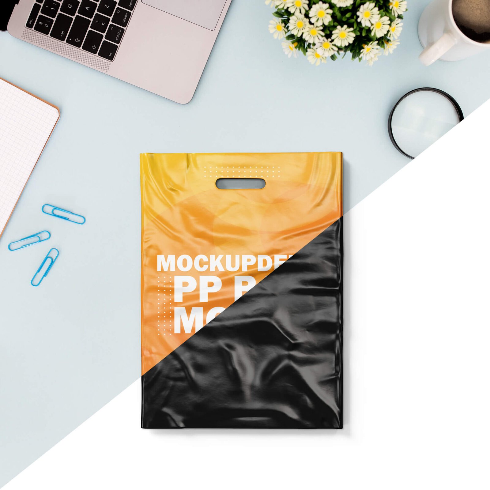 Free PP Bag Mockup PSD Template - Mockup Den