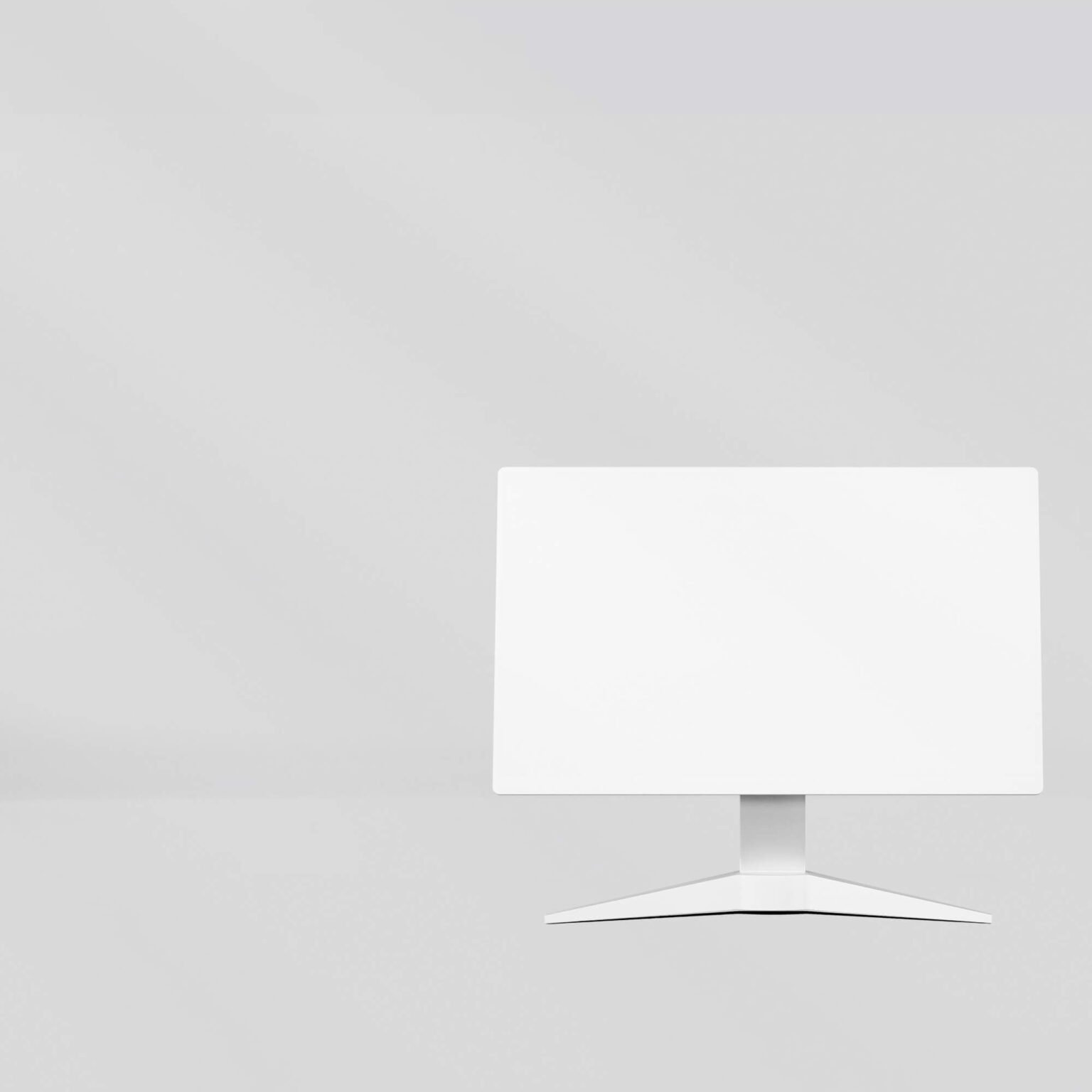 Free Isometric Website Display Mockup PSD Template