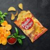 Free Opened Package with Chips Mockup