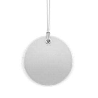 Free Circle Label Mockup PSD Template