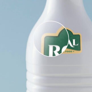 Free Plastic Logo Mockup PSD Template