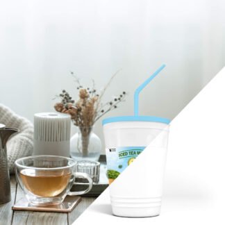 Free Iced Tea Mockup PSD Template