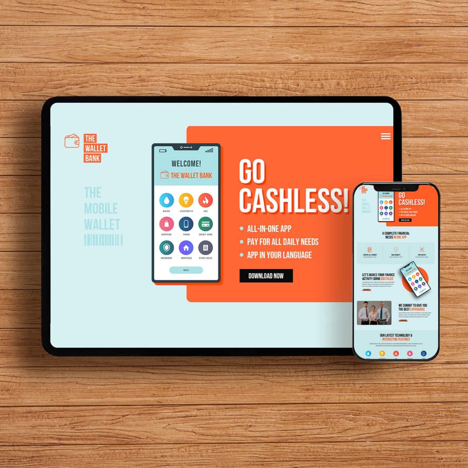 Free Screen Multi Device Mockup