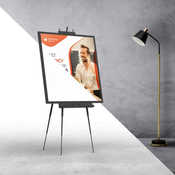 Free Flipchart Mockup PSD Template - Mockup Den